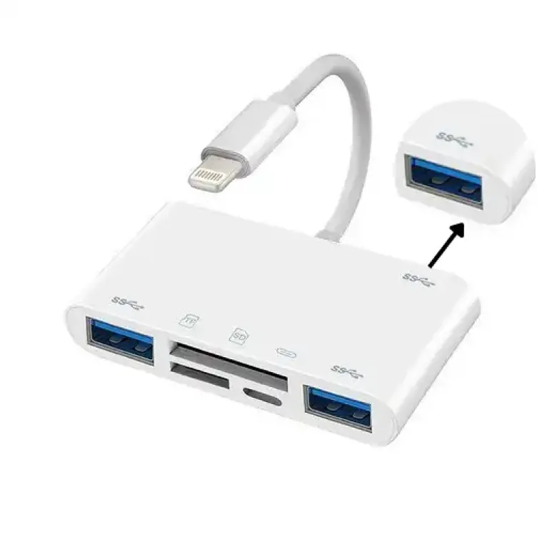 Kettz Lighting Čitač kartica 61 2 x USB3.0, 1 x TF, 1 x SD, 1 x Lighting