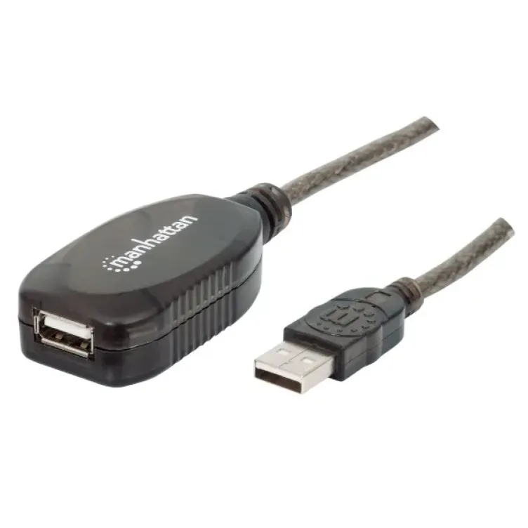 Kabl Manhattan 150248 USB-A M/F 2.0/480Mbps/produžni aktivni/10m
