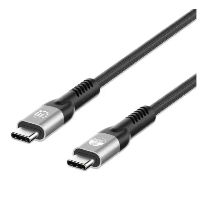 Kabl Manhattan 356381 USB-C M/M 3.1/8K/60Hz/Thunderbolt 4/40Gbps/PD/2m