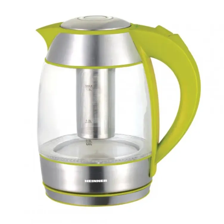 Električno kuvalo HEINNER HEK-TF2200GR 1,8l/2200W/filter za čaj/zeleno