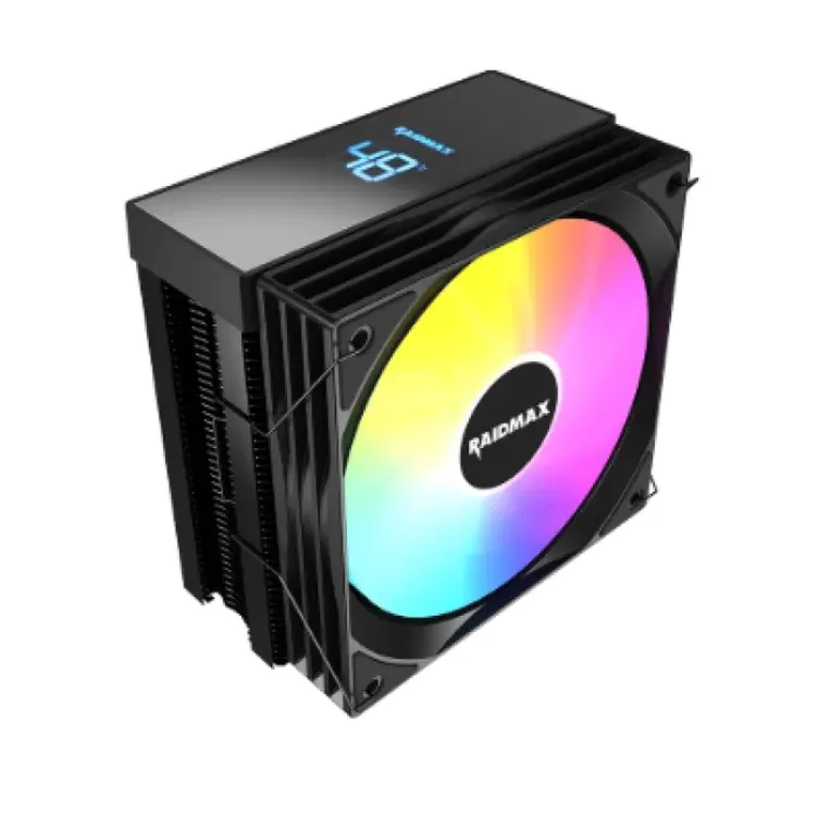 CPU Hladnjak Raidmax AM1204B DIGITAL ARGB Crni, AM1204B