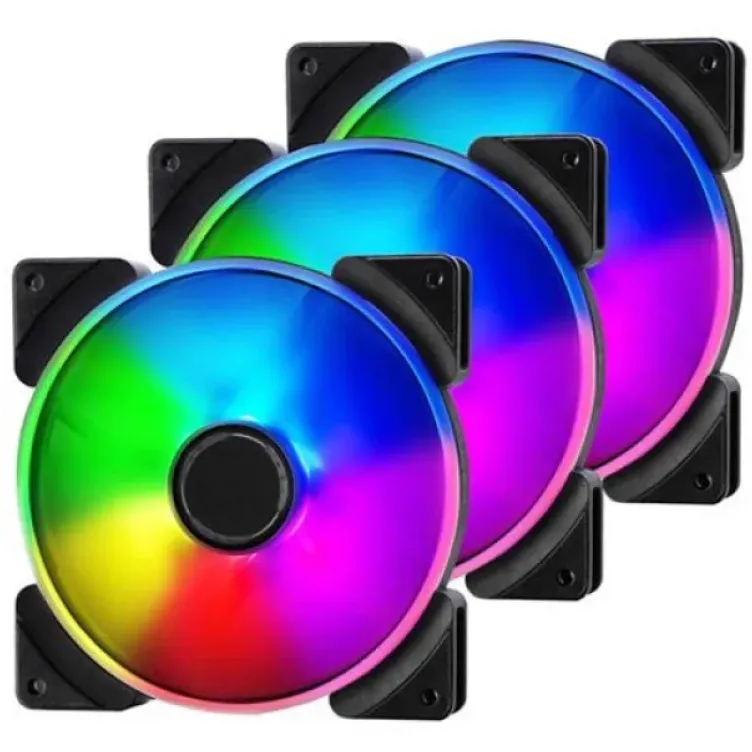 Ventilator 3-Pack Fractal Design Prisma AL-14 ARGB PWM, FD-FAN-PRI-AL14-PWM-3P