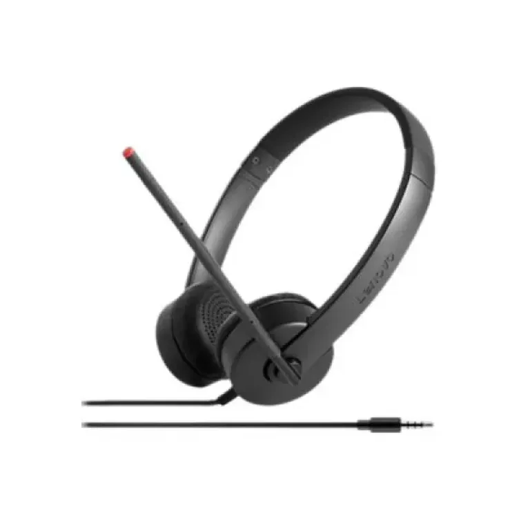 Slušalice žične Lenovo Essential Stereo 3,5mm crne 4XD0K25030