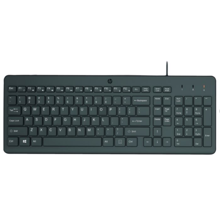 Tastatura HP 150 žična/US/664R5AA/crna