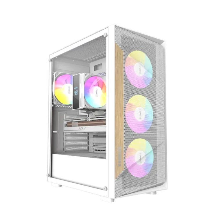 Kuciste Raidmax Vector V219 ARGB White, V219WF
