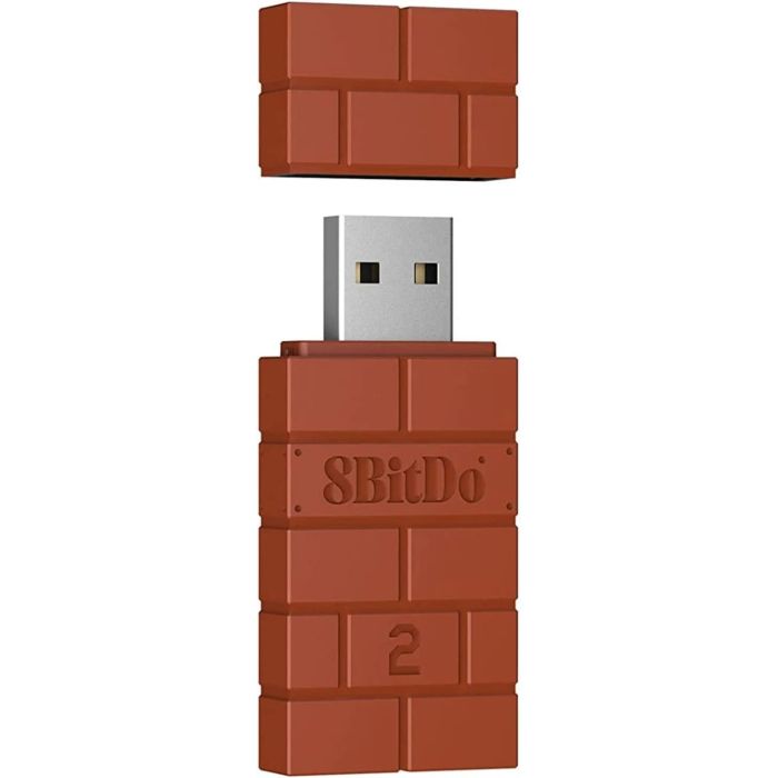 Univerzalni gamepad adapter 8BitDo USB Wireless Adapter 2 PC/PS/Mac/Xbox/Switch/Android brick