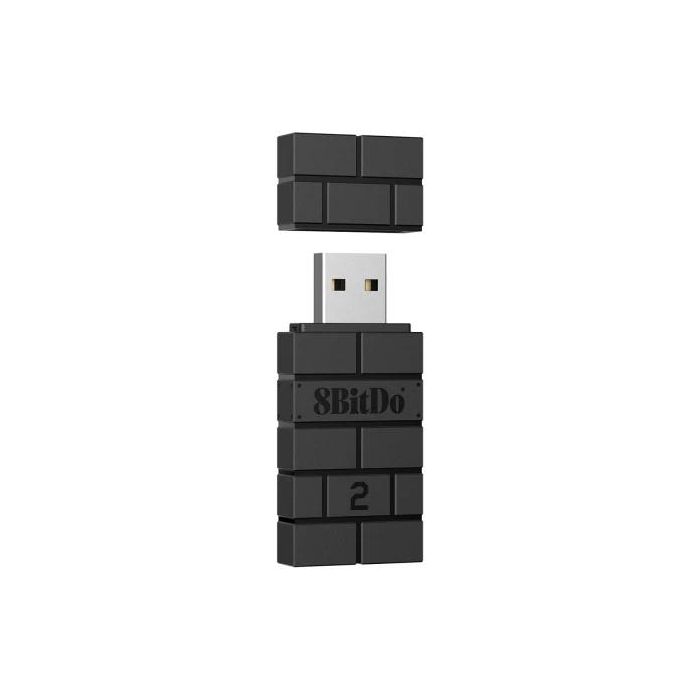 Univerzalni gamepad adapter 8BitDo USB Wireless Adapter 2 PC/PS/Mac/Xbox/Switch/Android black