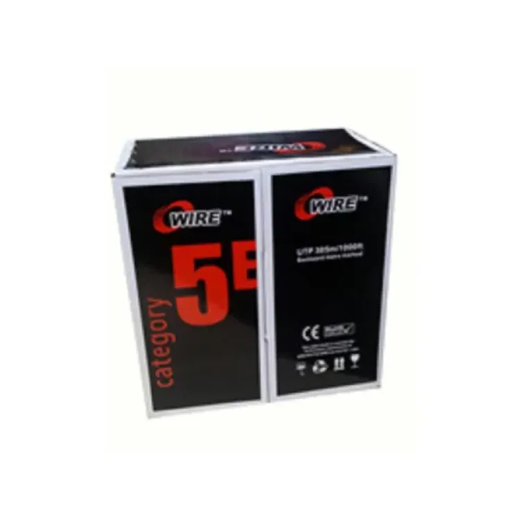 LAN UTP kabl OWIRE Cat5E Solid/CCA/0,5mm/Sivi/305m