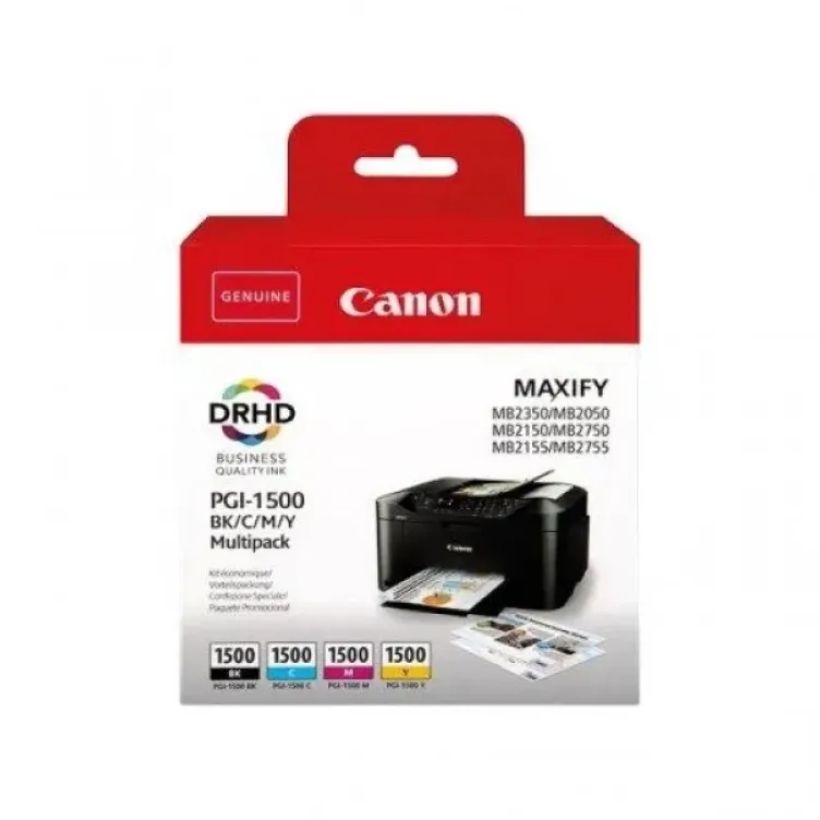 Kertridž CANON Ink PGI-1500 BK/C/M/Y Multi 9218B006AA