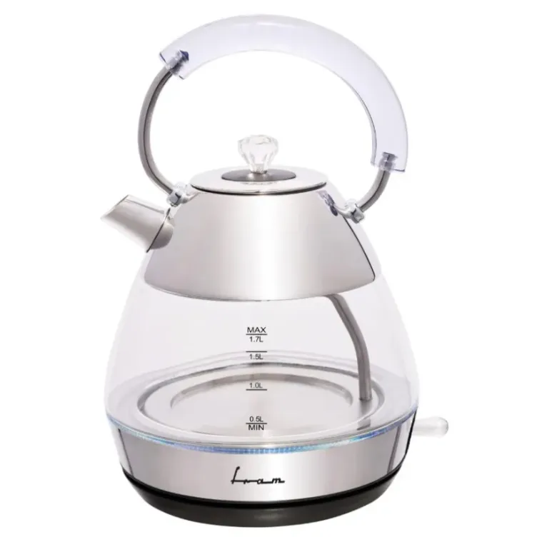 Električno kuvalo Fram FEK-2200GX 1,7l/2200W/staklo-inox