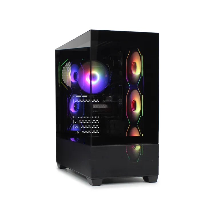 Kućište X218B-4F V2 ARGB Black Horizon glass