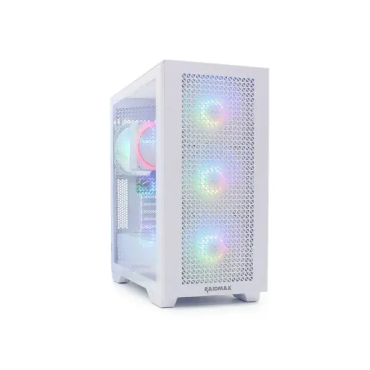 Kućište Raidmax Meshiah X605 Full Tower 4 x ARGB fan/Beli/X605TWF WT