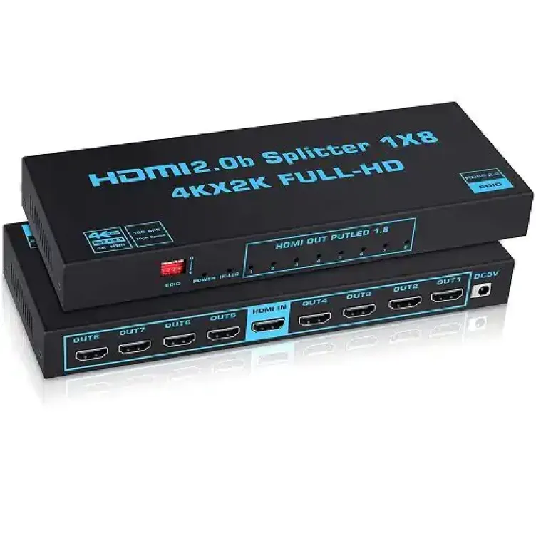 Kettz HDMI spliter aktivni 18 V2.0 5V3A KT-HSP-1.8