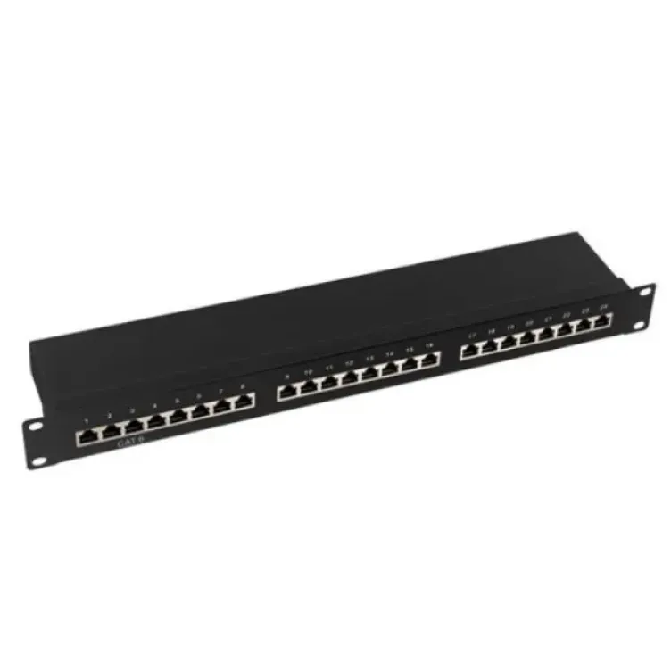 Patch panel OWIRE 19"/1U Cat6A/FTP/24 port