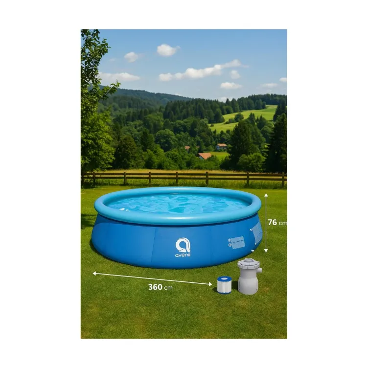 Avenli bazen 360x76 cm sa pumpom