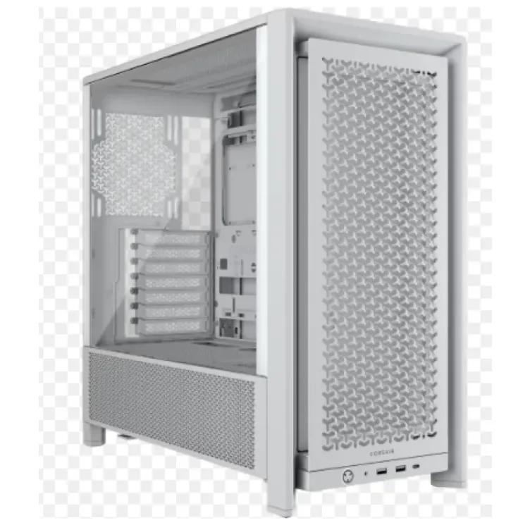 Kućište CORSAIR FRAME 4000D Mid-Tower/ATX/staklo/bez napajanj/bela/CC-9011291-WW