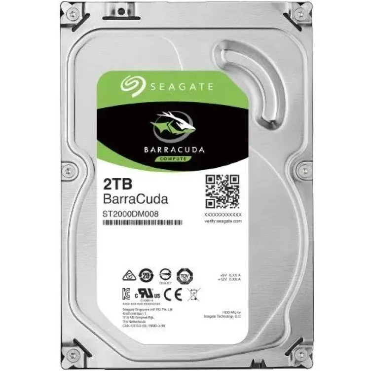 HDD Seagate 2TB 256MB 7200rpm SATA3 ST2000DM008