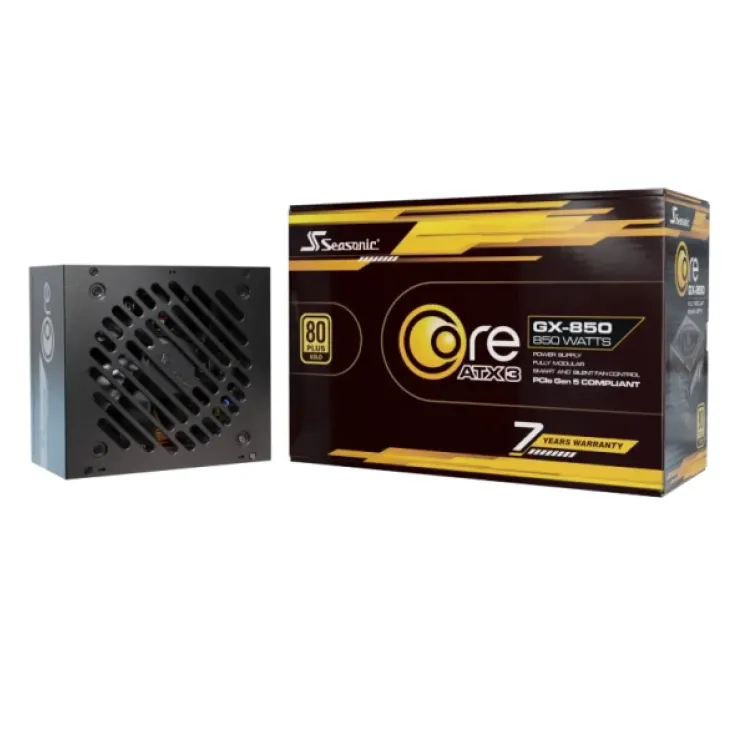 Napajanje 850W SeaSonic Core GX-850 (Core ATX 3) / SRP-CGX851-A5A32SF