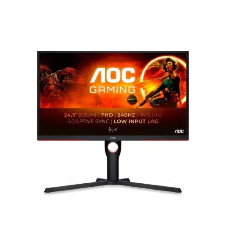 Monitor 24.5" AOC 25G3ZM/BK VA 1920x1080/240Hz/0.5ms/2xHDMI/DP