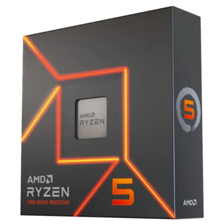 CPU AM5 AMD Ryzen 5 7600, 6C/12T, 3.80-5.10GHz 100-100001015BOX