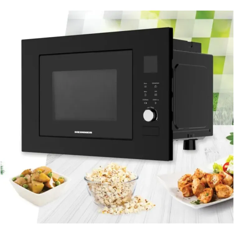Ugradna mikrotalasna HEINNER HMW-BI2360BK 23l/800W/100W Grill/Crna