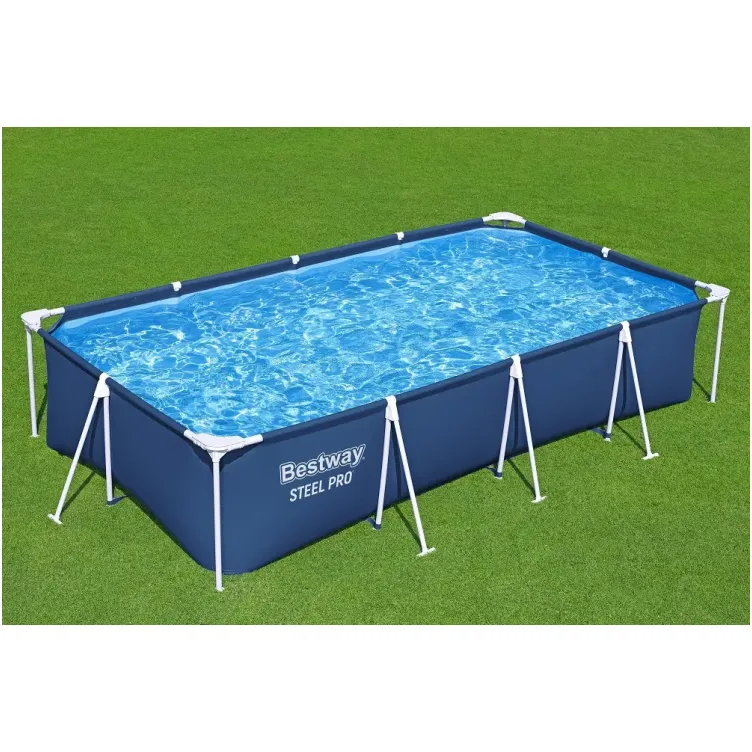 Bestway Pravougaoni Bazen 4.00x2.11m 5.700L – Steel Pro® 56405 (400x211x81 cm)