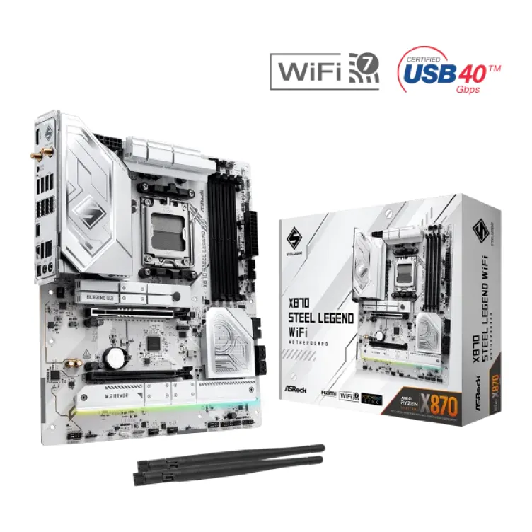 MB AM5 ASRock X870 STEEL LEGEND WIFI
