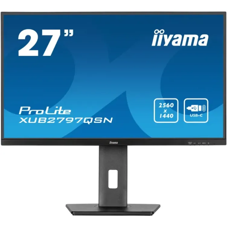 Monitor 27" Iiyama XUB2797QSN-B2 IPS 2560x1440/100Hz/1ms/HDMI/DP/USB/zvučnici