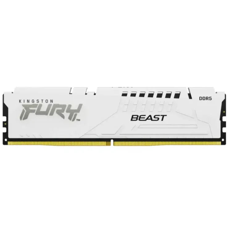 RAM DIMM DDR5 16GB 6000MT/s Kingston Fury Beast KF560C36BWE2A-16 White