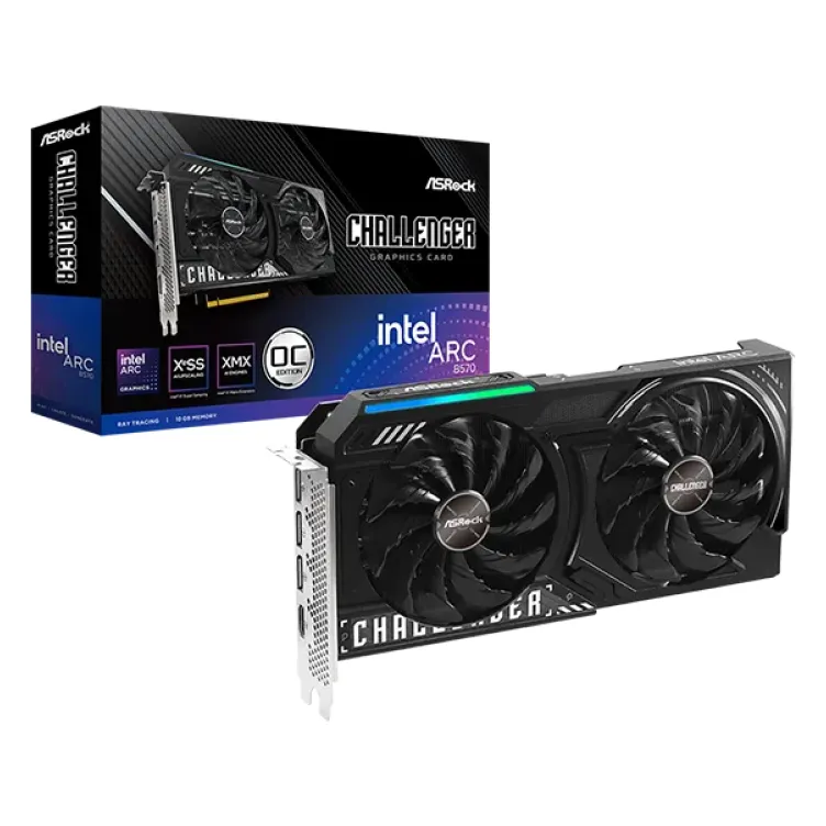 VGA Asrock Intel Arc B570 Challenger 10GB OC, B570 CL 10GO
