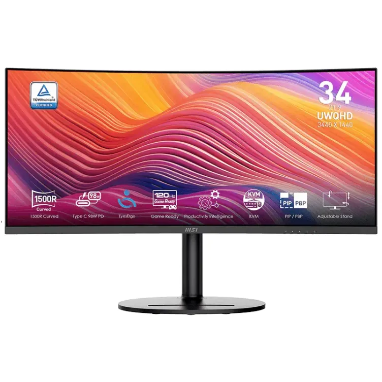 34 inča MODERN MD342CQP UWQHD 3440x1440 120Hz FreeSync Premium zakrivljeni monitor