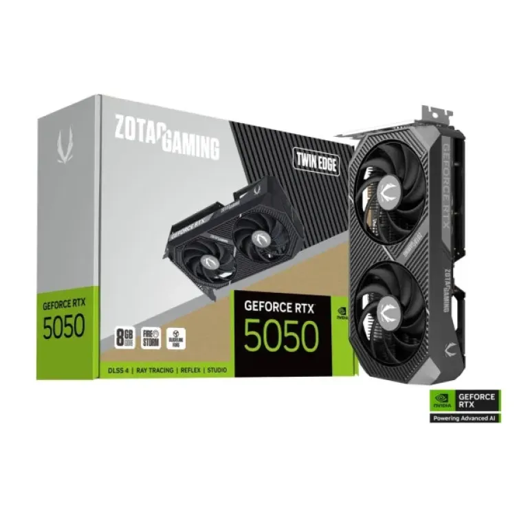 VGA Zotac RTX 5050 Twin Edge 8GB, ZT-B50500E-10M