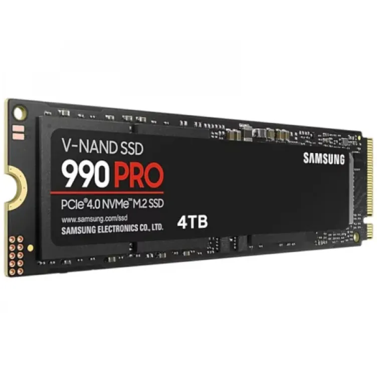 SSD M.2 NVMe 4TB Samsung 990 PRO, 7450/6900MBs MZ-V9P4T0BW