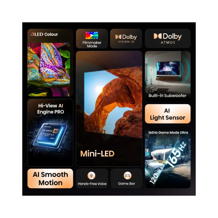 100 inča 100U7Q Mini-LED 4K UHD Smart TV outlet