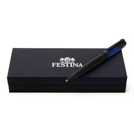 Festina Hemijska olovka Classicals Black edition, Plava
