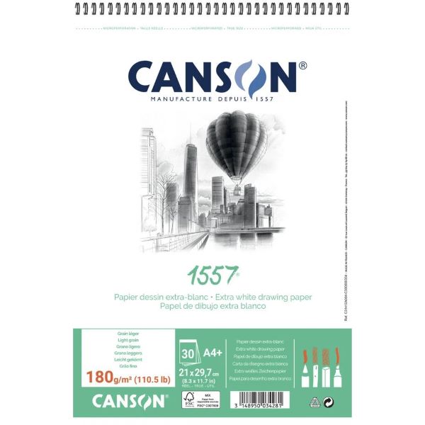 Canson ALB.1557 A4+ 180G 30S