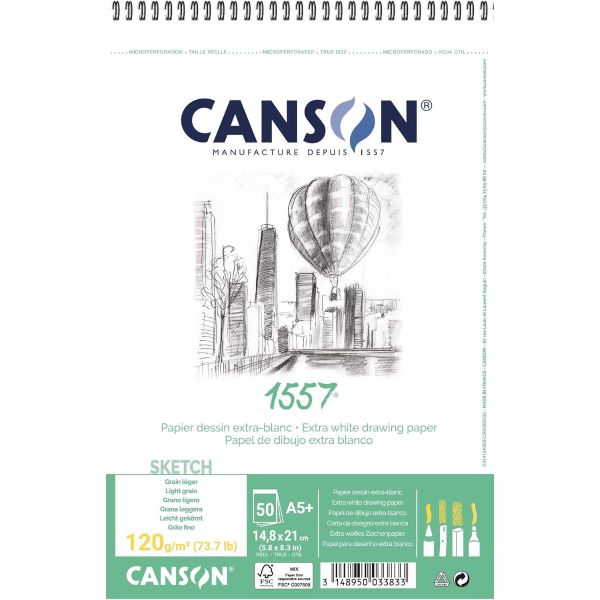 Canson ALB.1557 A5+ 120G 50S