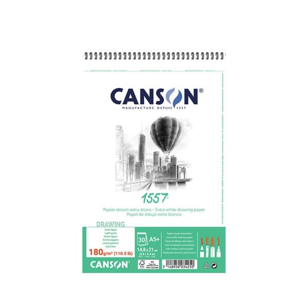 Canson ALB.1557 A5+ 180G 30S