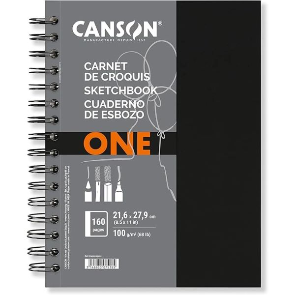 Canson ALB.ONE 21,6X27,9 100G 160S