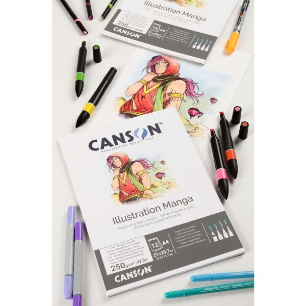 Canson BL.A4 ILLUSTRATION 250g 12S
