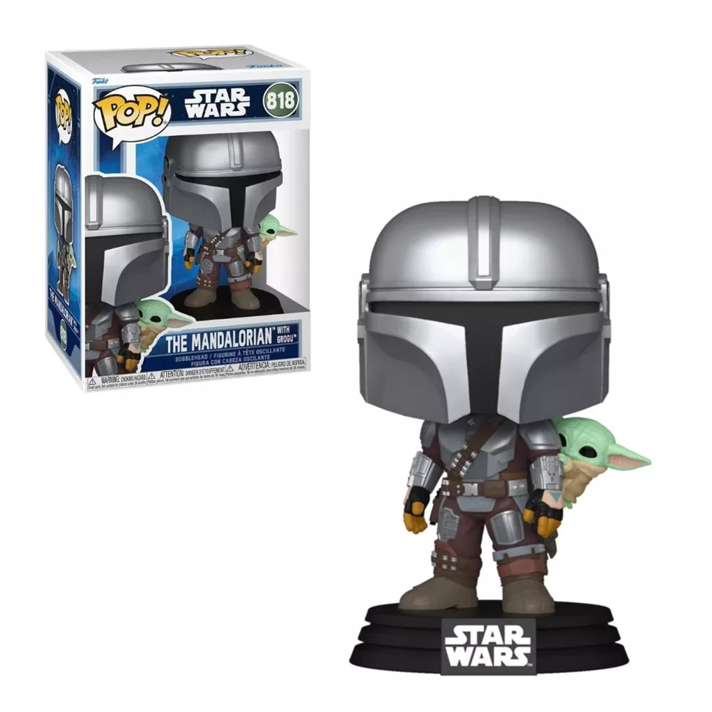 Funko POP! Star Wars: The Mandalorian & Grogu - The Mandalorian w/Grogu