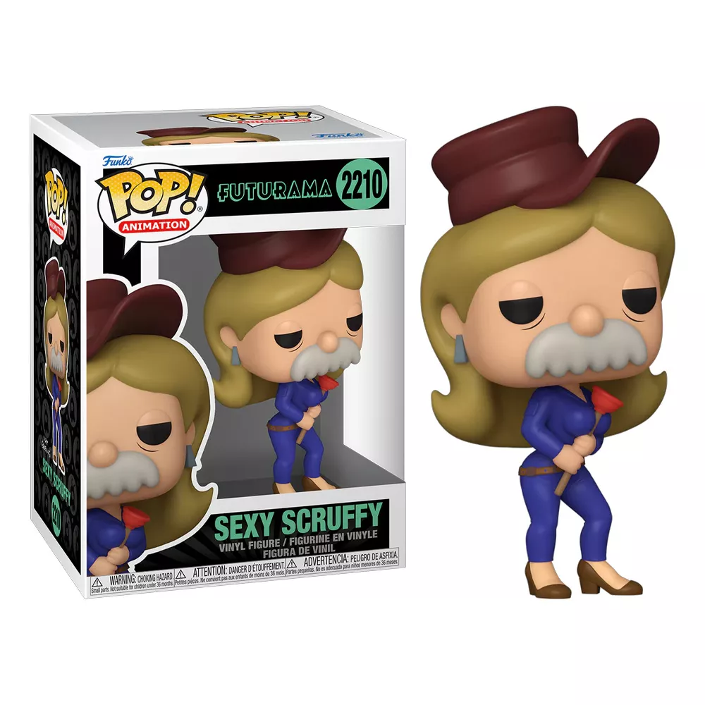 Funko POP! Animation: Futurama S5 - Sexy Scruffy