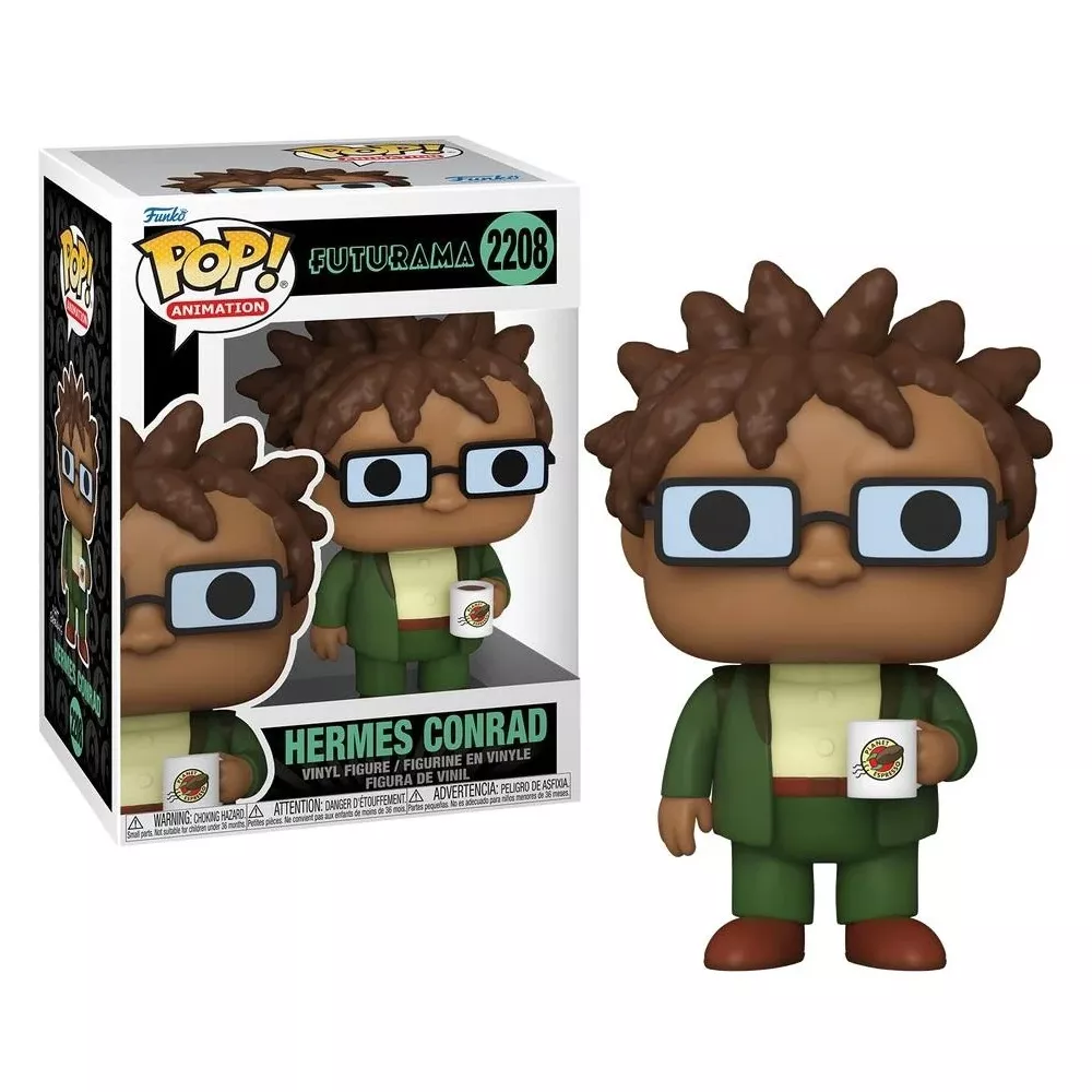 Funko POP! Animation: Futurama S5 - Hermes w/Mug