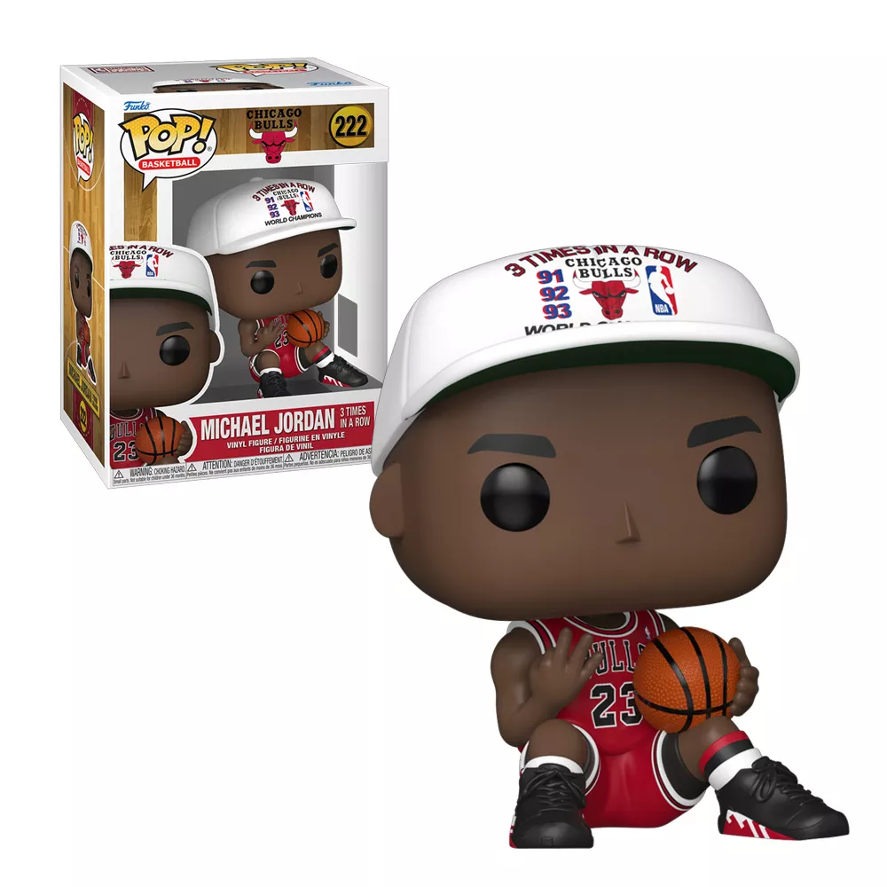Funko POP! NBA: Chicago Bulls - Michael Jordan (3x in a Row)