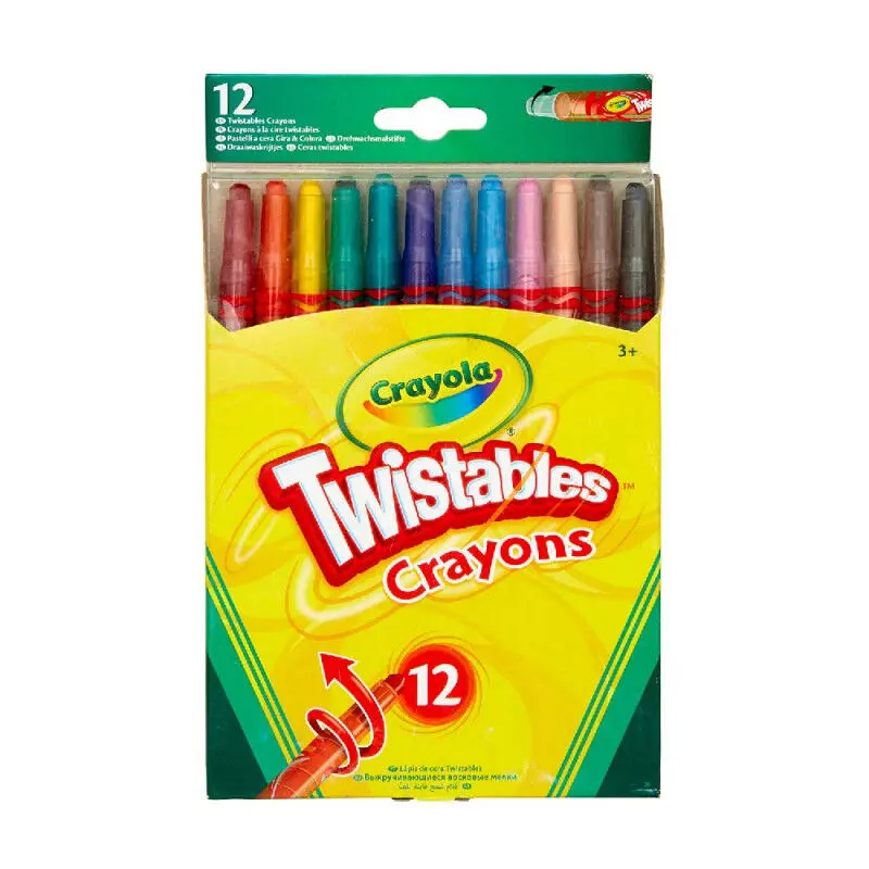 Crayola Set mirišljavih vostanih bojica Mini twisty