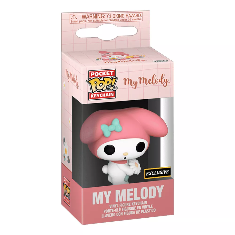 Funko POP! Keychain: Hello Kitty - My Melody (Spring)