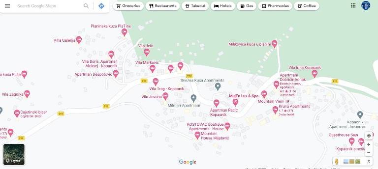 Samostalna porodična vila Kopaonik, Raška