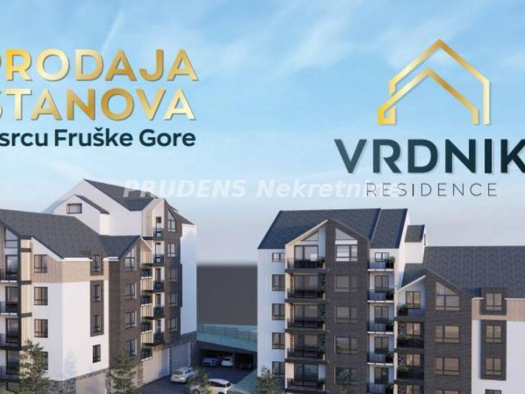 Dvosobni stan novo, drugi sprat, Vrdnik, Irig