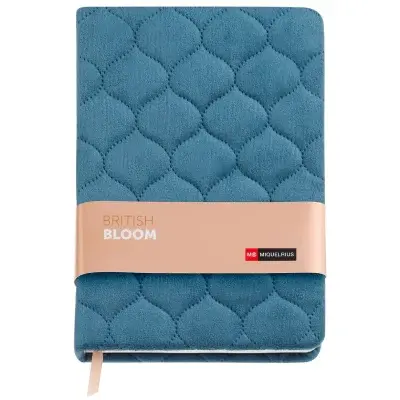 Notes Agenda A5 British Bloom, Plavi