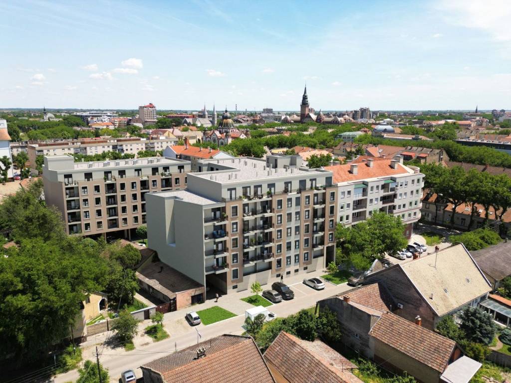 Trosobni stan 55 m², Centar 1, Subotica